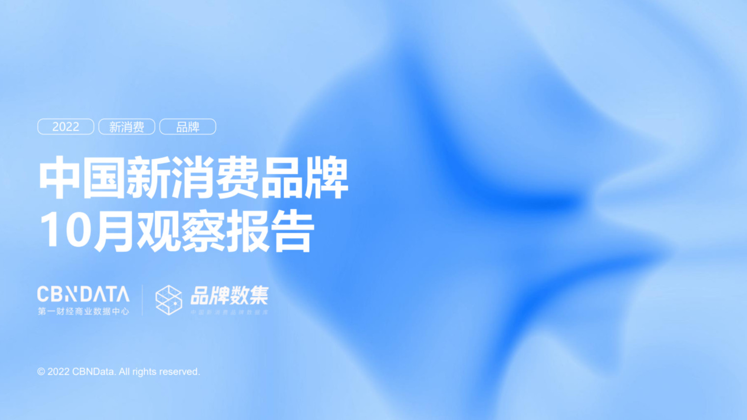 中国新消费品牌10月观察报告 Cbndata