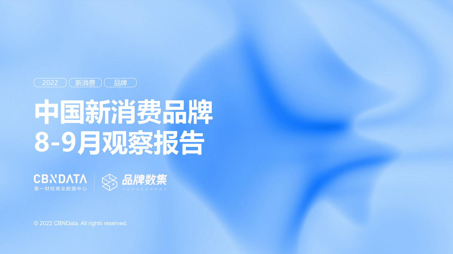 中国新消费品牌8-9月观察报告 | CBNData