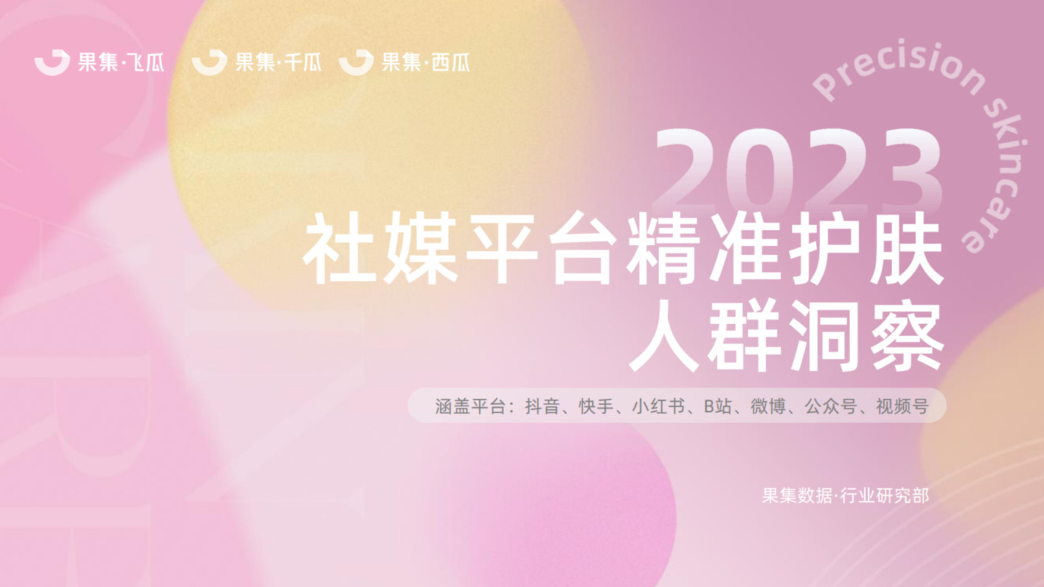 研究报告 数据报告 消费行业研究报告 Cbndata